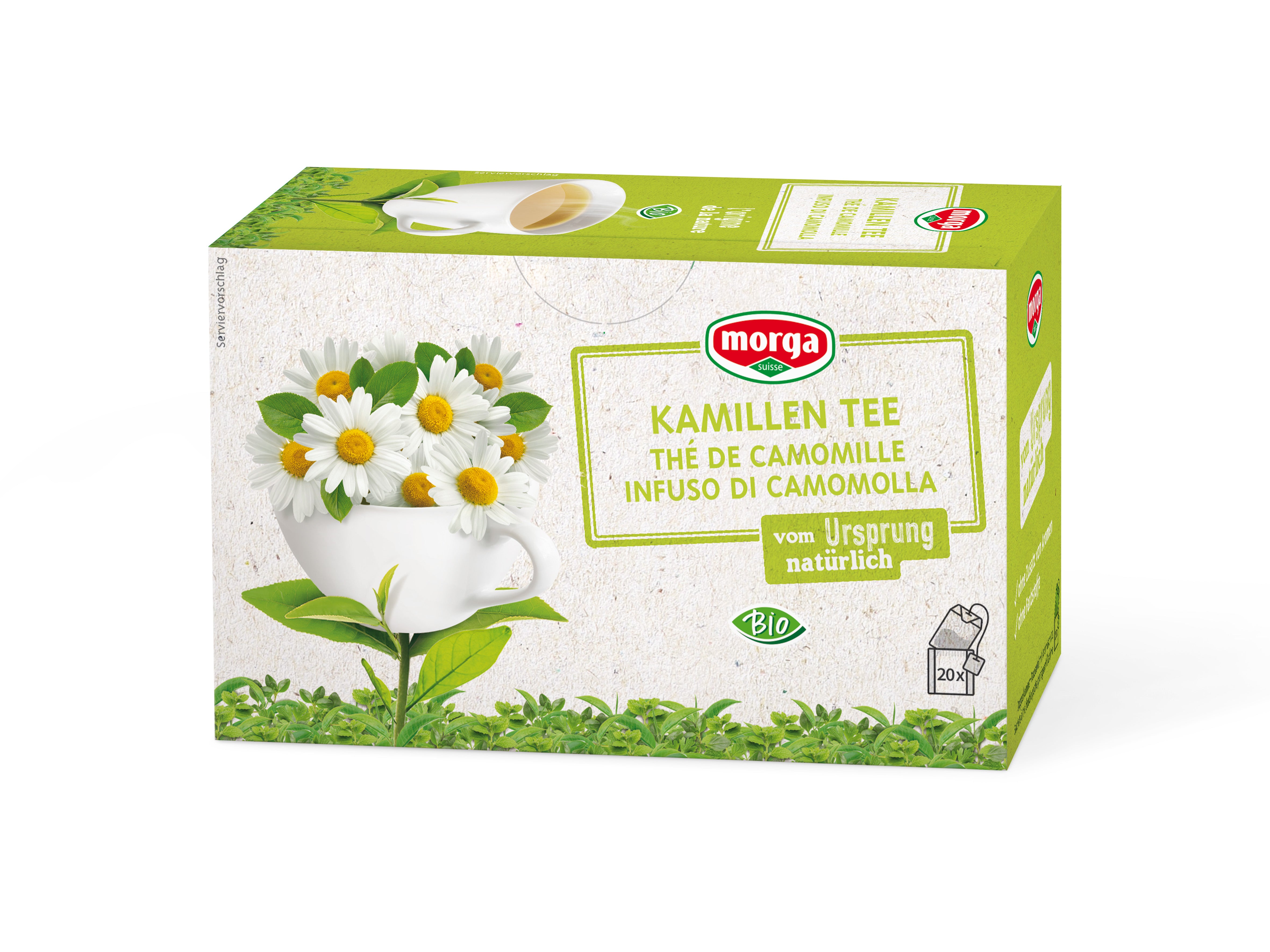 Morga Kamillen Tee Bio m/H – Kolanda-Regina