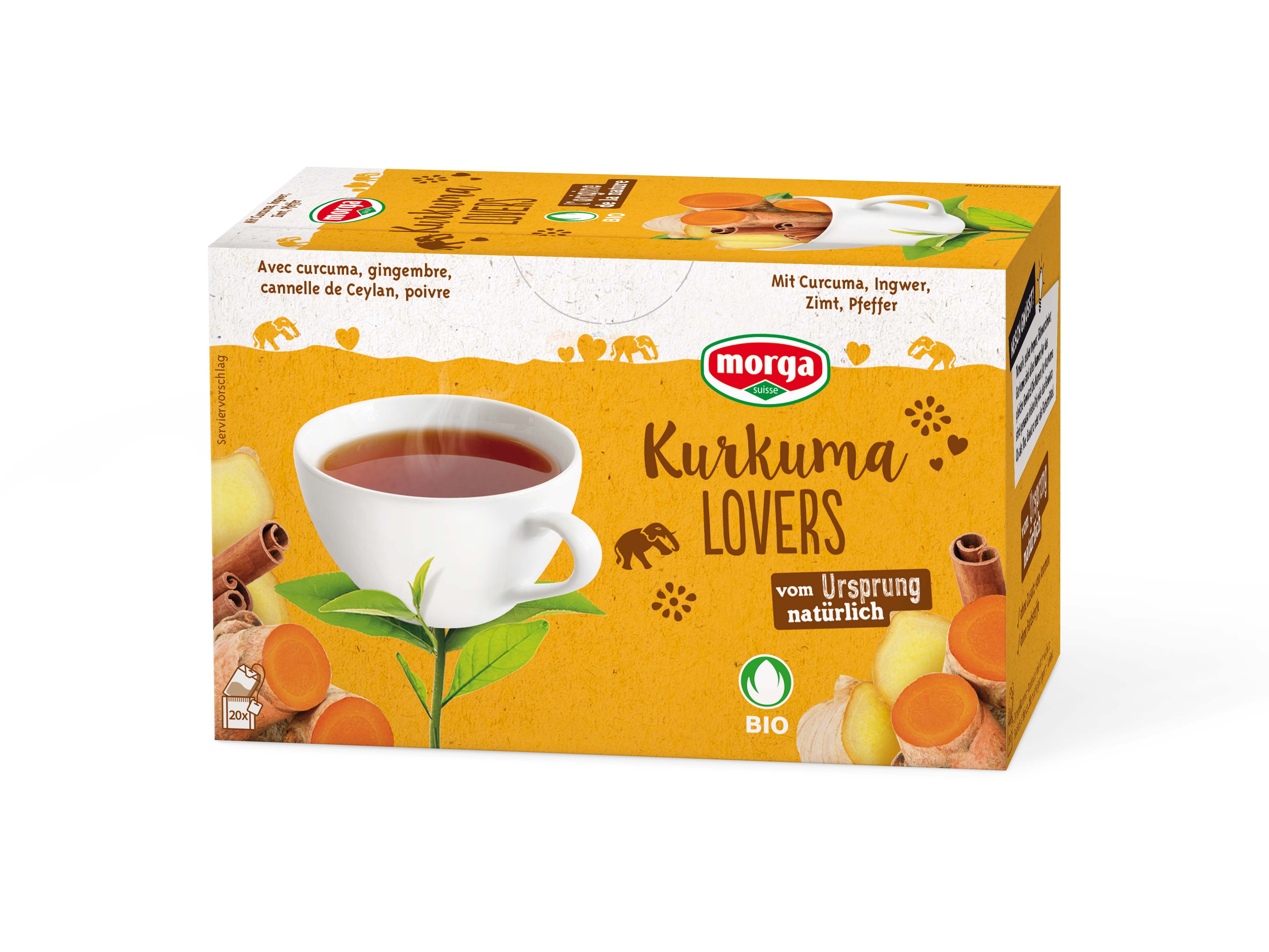 Morga Kurcuma Lovers Tee Bio m/H Knospe – Kolanda-Regina